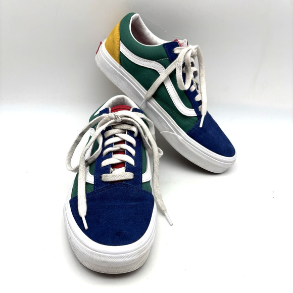Vans | Shoes | Vans Old Skool Yacht Club Colorblock Suede Low Lace Up ...